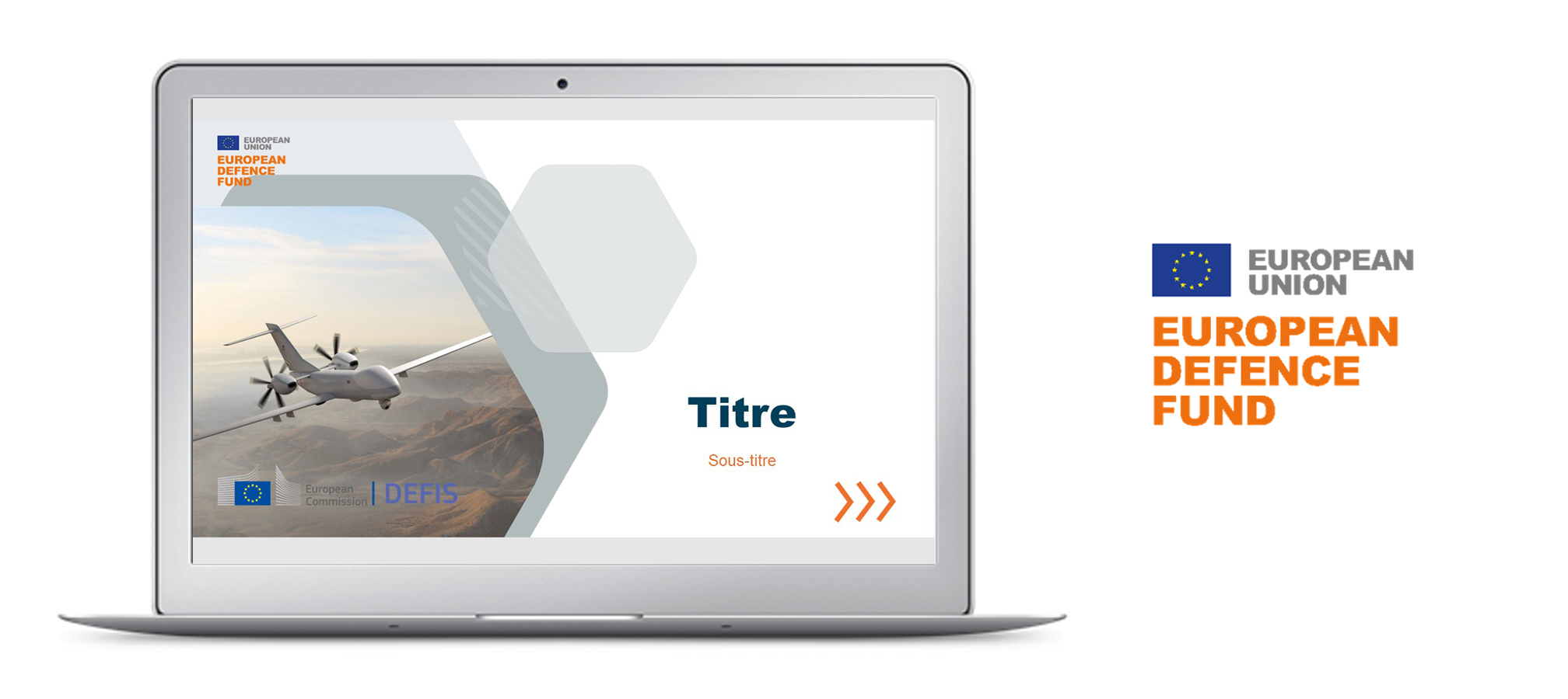 Aout 2022, European Defence Fund - GRAPHISTE DESIGNER POWERPOINT FREELANCE