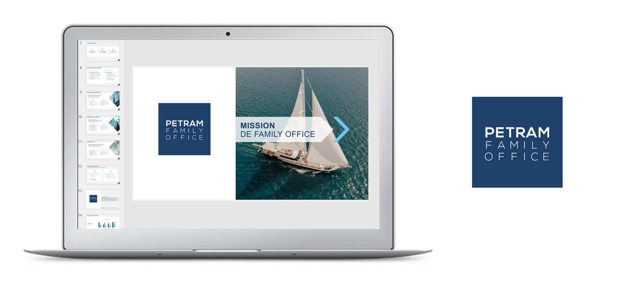 Janvier 2025, Petram - GRAPHISTE DESIGNER POWERPOINT FREELANCE